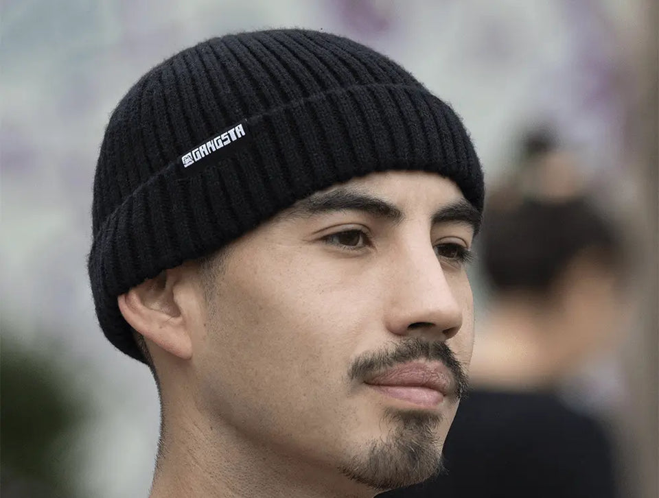 Beanie Gangsta Popeye Unisex Negro - Blockstore.cl