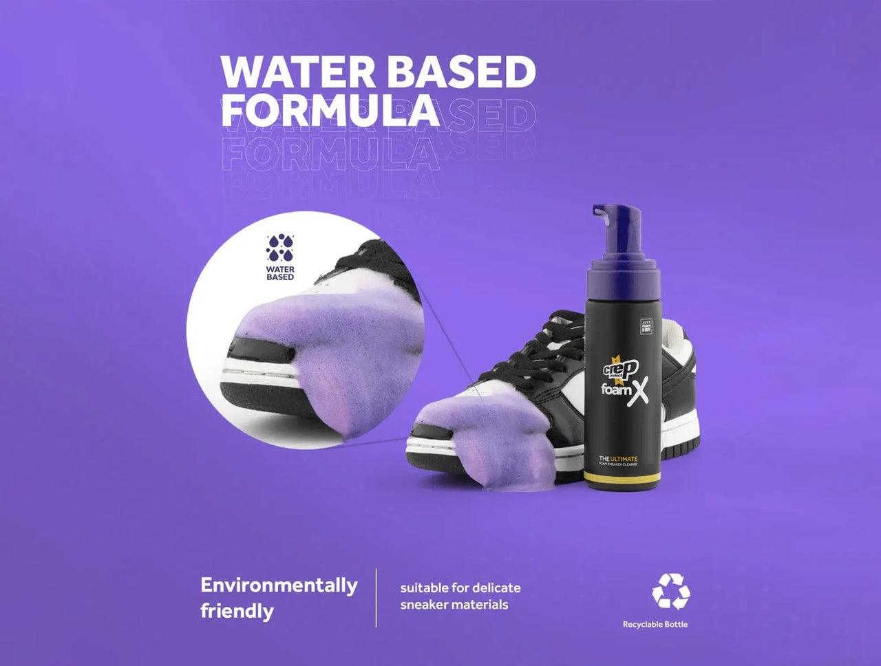 CREP PROTECT- FOAM X CLEANER - Blockstore.cl