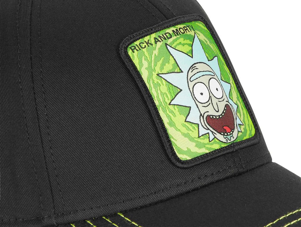 Jockey Capslab Rick & Morty (Rick) Unisex Negro - Blockstore.cl