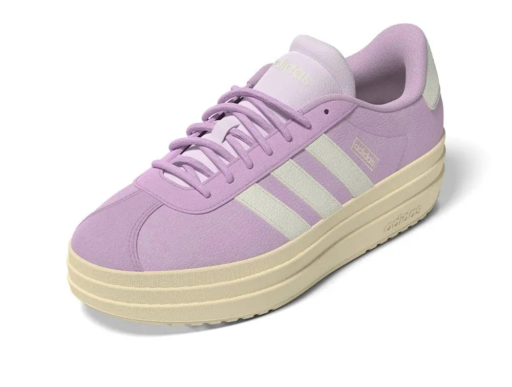 Zapatilla Adidas Vl Court Bold Plataforma Mujer Morado/Blanco/Suela ...