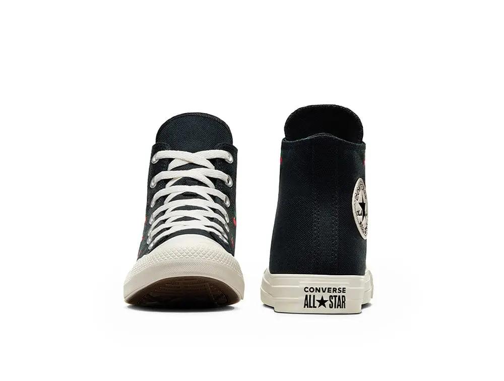 Zapatilla Converse Chuck Taylor All Star Cherry Mujer Negro ...