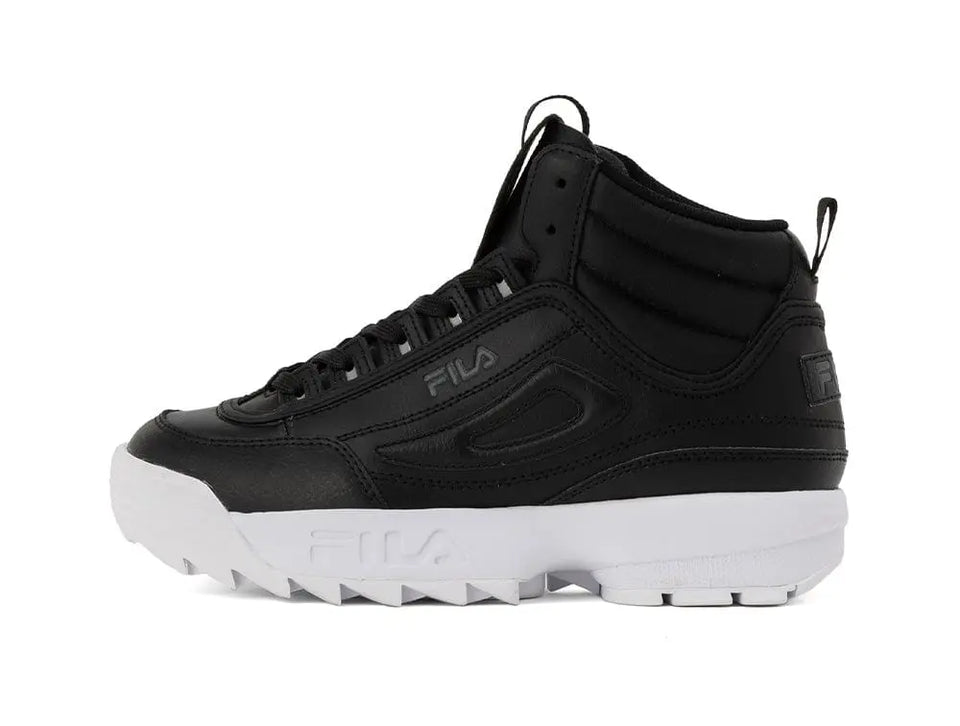 Zapatilla Fila Disruptor II Mid Mujer Negro - Blockstore.cl
