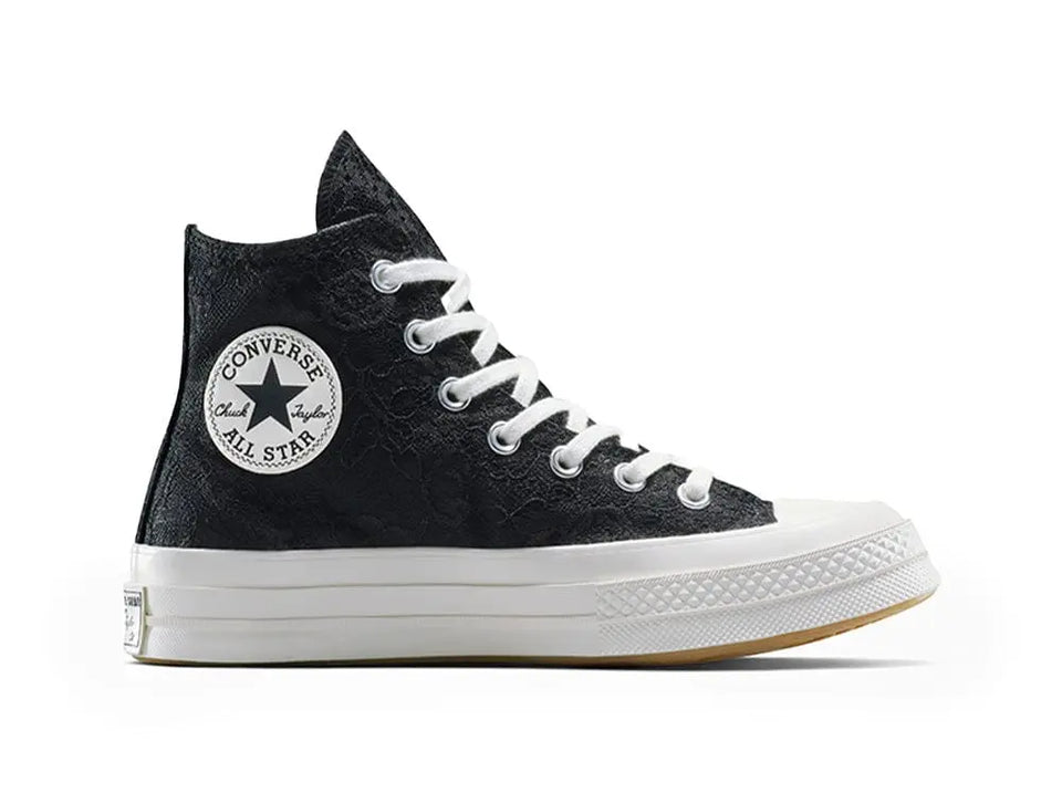 Zapatillas Converse Chuck 70 Hi Mujer Negro - Blockstore.cl