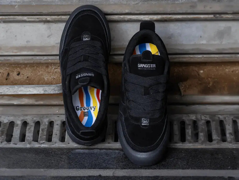Zapatillas Gangsta Groovy Unisex Mono Negro - Blockstore.cl